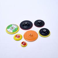 China Wholesale High Hardness Abrasive Pad Hook Loop Backing Paper Pad Holder 2cm Thickness Car Polishing Pads Used Sanding Discs for sale
