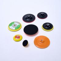 China Wholesale High Hardness Abrasive Pad Hook Loop Backing Paper Pad Holder 2cm Thickness Car Polishing Pads Used Sanding Discs for sale