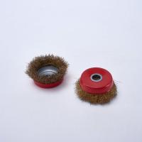 China High Effective Medium Grinding Head Wheel Brush Rust Removal for Metal Wood Polishing Cleaning Scrub Surface 8.5cm Diameter for sale