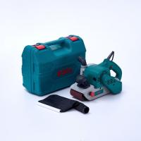 China High Quality Brushless Motor Belt Sander 1200W Slide Switch Handheld Wood & Metal Polishing Sander for sale