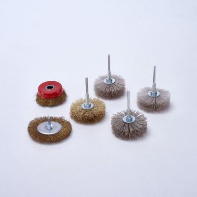 China Chinese Suppliers High Quality Nylon Wheel Brush Woodworking Polishing Disc Abrasive Fancy Heads Abrasive for sale