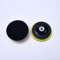 China Hot Sales 4.5'' Red Round Hook and Loop Backing High Hardness Abrasive Pad Polishing Wheel for Car Use with Angle Grinder for sale