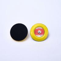 China Hot Sales 4.5'' Red Round Hook and Loop Backing High Hardness Abrasive Pad Polishing Wheel for Car Use with Angle Grinder for sale