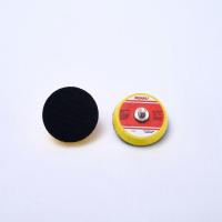 China Hot Sales 4.5'' Red Round Hook and Loop Backing High Hardness Abrasive Pad Polishing Wheel for Car Use with Angle Grinder for sale