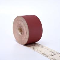 China Aluminium Oxide Medium Wide Belt Heavy Duty White Abrasive Belts for Wood Polishing 120-320# Grain Sizes 42-53HRC Hardness for sale