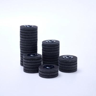 China Non-woven Flap Wheel Mounted Nylon Fiber Polishing OEM Non-Woven Polishing Wheel for Metal and Wood Polishing for sale