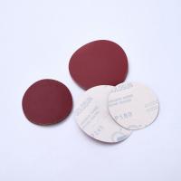 China Manufacturer Direct Fengyan SZ126 Red Adhesive Backed Alumina Sanding Disc 5inch for Wood & Metal Orbital Sander Polishing for sale
