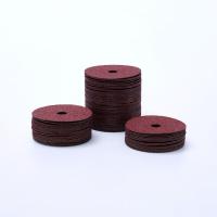China Fiber Discs 100mm Diameter Center Hole High Quality Aluminum Oxide Abrasive Tools for Grinding & Smoothing 2.5mm/3mm Thickness for sale