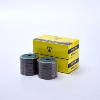 China Fiber Discs 100mm Diameter Center Hole High Quality Aluminum Oxide Abrasive Tools for Grinding & Smoothing 2.5mm/3mm Thickness for sale