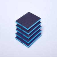 China Factory Supply High Hardness Rectangle 12mm Abrasive Tools Sanding Sponge Block for Fine Polishing Wood Metal Automotive Use for sale