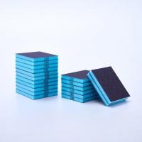 China Factory Supply High Hardness Rectangle 12mm Abrasive Tools Sanding Sponge Block for Fine Polishing Wood Metal Automotive Use for sale