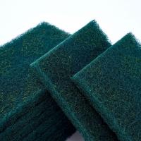 China Self-Adhesive Industrial Heavy Duty 1500# Stainless Steel Polishing Scouring Pad Strong Decontamination for Tough Kitchen Grease for sale