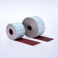 China Aluminum Oxide Abrasive Belts Hand Torn White 120#-320# Multi-Grain 42-53HRC Hardness for Polishing Furniture Musical for sale