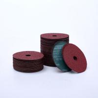 China Abrasives 100mm High Hardness Aluminum Oxide Fiber Disc for Metal Resin Hard Wood Grinding for sale