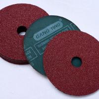 China Abrasives 100mm High Hardness Aluminum Oxide Fiber Disc for Metal Resin Hard Wood Grinding for sale