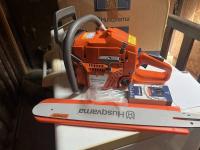 China Husqvarna 365 HUS 365 High Power 65.1CC Gas Chainsaw 365 2-Stroke Wood Cutting Machine with 20 Inch 24 Inch Bar 3400W for sale