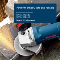 China GWS 1400-125/150 Angle Grinder 1400W 125mm Professional Metal Wood Cutting Polishing Grinding Power Tool for sale