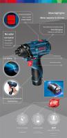 China GDR 120-LI 12V Cordless Impact Driver 100Nm 1/4
