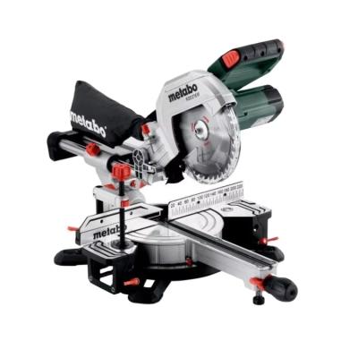 China Metabo KGS216M 8-Inch Sliding Compound Miter Saw 1500W New Model Aluminum Cutting Machine Precision Angle Cutting Power Tool for sale