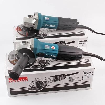 China Makita GA4030 Industrial Grade Corded Angle Grinder Hand Grinder Paddle Switch High Power Small Handheld Cutting Machine Power Tool Brush for sale