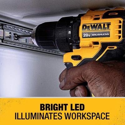 China DeWalt 20V Cordless Lithium-Ion Brushless Drill/Driver, DeWalt DCD708 for sale