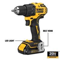 China DeWalt 20V Cordless Lithium-Ion Brushless Drill/Driver, DeWalt DCD708 for sale