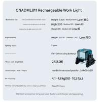 China makita CNADML811 Rechargeable LED Work Light Portable Magnetic Cordless Working Lamp for Car Repair Construction Site for sale