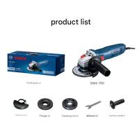 China GWS700 Electric Angle Grinder 710W 100mm Corded Grinding Cutting Machine for Metal Polishing Deburring for sale