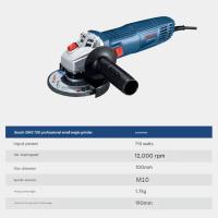 China GWS700 Electric Angle Grinder 710W 100mm Corded Grinding Cutting Machine for Metal Polishing Deburring for sale