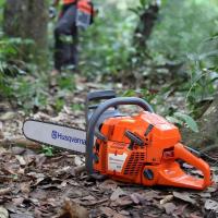 China Husqvarna 365 Chainsaw with Original Logo Professional 65cc Gasoline Chain Saw for Forestry Farm Wood Cutting for sale
