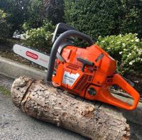 China Husqvarna 365 Chainsaw with Original Logo Professional 65cc Gasoline Chain Saw for Forestry Farm Wood Cutting for sale