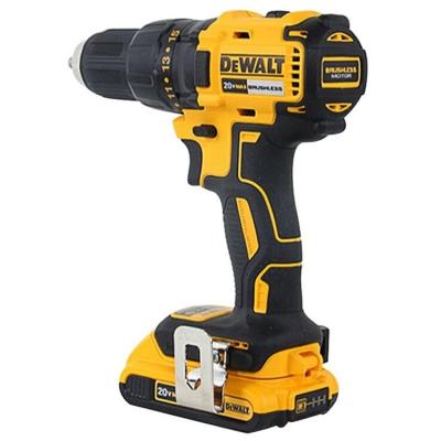 China DEWALT DCD796 Lithium Ion Cordless Drill Driver Adjustable Torque Compact Portable Power Tool Ergonomic Grip Hammer Drill for sale
