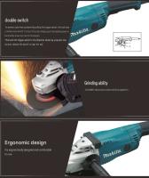China `Makita GA7020 2200W Angle Grinder 180mm 7 Inch 8500RPM Electric Angle Grinder For Heavy‑Duty Metal Stone Cutting Grinding` for sale
