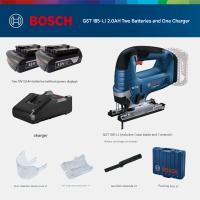 China GST185-LI Brushless Jig Saw 0-3500SPM 45 Degree Bevel Cut 18V Lithium Cordless Jigsaw For Wood Metal Aluminum for sale