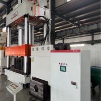 China 500/630/800 Ton of Composite Material Laundry Detergent Pool Compression Molding Four Column Hydraulic Press SMC BMC Fiberglass for sale