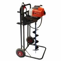 China Agricultural Tree Planting Hole Puncher Garden Fence Ground Soil Drilling Machine with Motor Pump Gearbox Bearing for sale