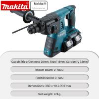 China 36V Lithium Cordless Rotary Hammer DHR263 SDS Plus 4-Groove 3 Functions Hammer Drill Impact Drill Electric Chisel For Concrete Masonry for sale