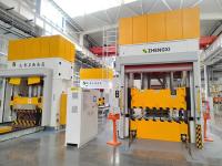 China Professional  Four-column Three-beam Hydraulic Press Pump Large Platform Automotive Interior Molding High Motor Bearing Gear for sale