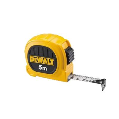 China DEWALT 5m Steel Tape Measure, Double-Sided Wear-Resistant Handheld Measuring Tape, Anti-Slip Case for Home & Construction Measurement for sale