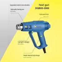 China DongCheng Electric Hot Air Gun Industrial Grade Heat Shrink Gun Plastic Welder Car Film Baking Gun for sale