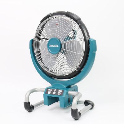 China Makita DCF102/300Z Rechargeable Electric Fan—For Car and Outdoor Use, 18V Lithium-Ion Battery, Oscillating, and Variable Speed for sale