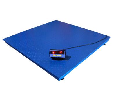 China Customized Powerful SS Platform Scale 3000kg 1000kg Floor Shipping Scale for sale