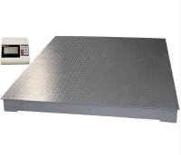 China Battery Powered Warehouse Floor Scale Industrial Heavy Duty Platform Scale 3000kg for sale