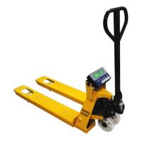 China 5T 10T Weighing Pallet Jack Scale With Electronic Weighing Indicator for sale
