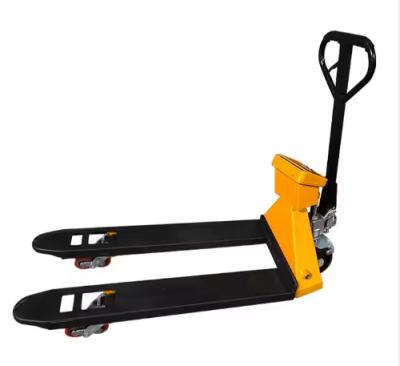 China Orange Electric Pallet Truck Scale Manual Pallet Truck Weighting Scale Dustproof for sale