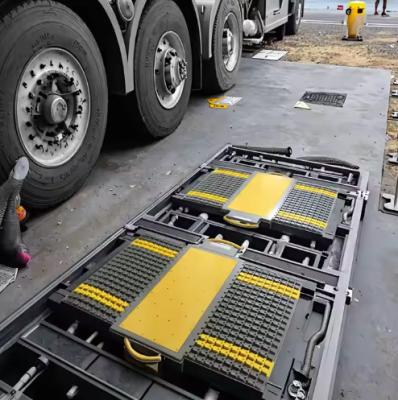 China Heavy Duty Portable Axle Scale High Accurate User Friendly Interface for sale