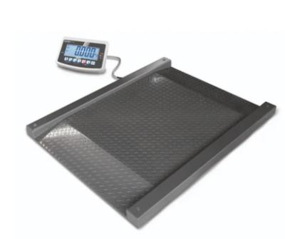 China IP67 Stainless Steel Floor Scale For Construction High Mobility for sale