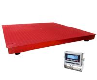 China 5000lbs All Weather Floor Weighing Scale Low Profile Pallet Scale 3.8