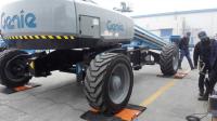 China Outdoor Wireless Portable Axle Scale 40t Truck Weigh Pads High Sensitivity for sale