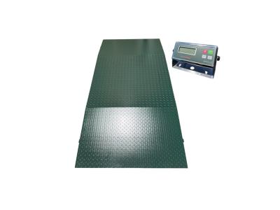 China Customizable Stainless Steel Pallet Floor Scale 3000kg 1000kg With LED Display for sale